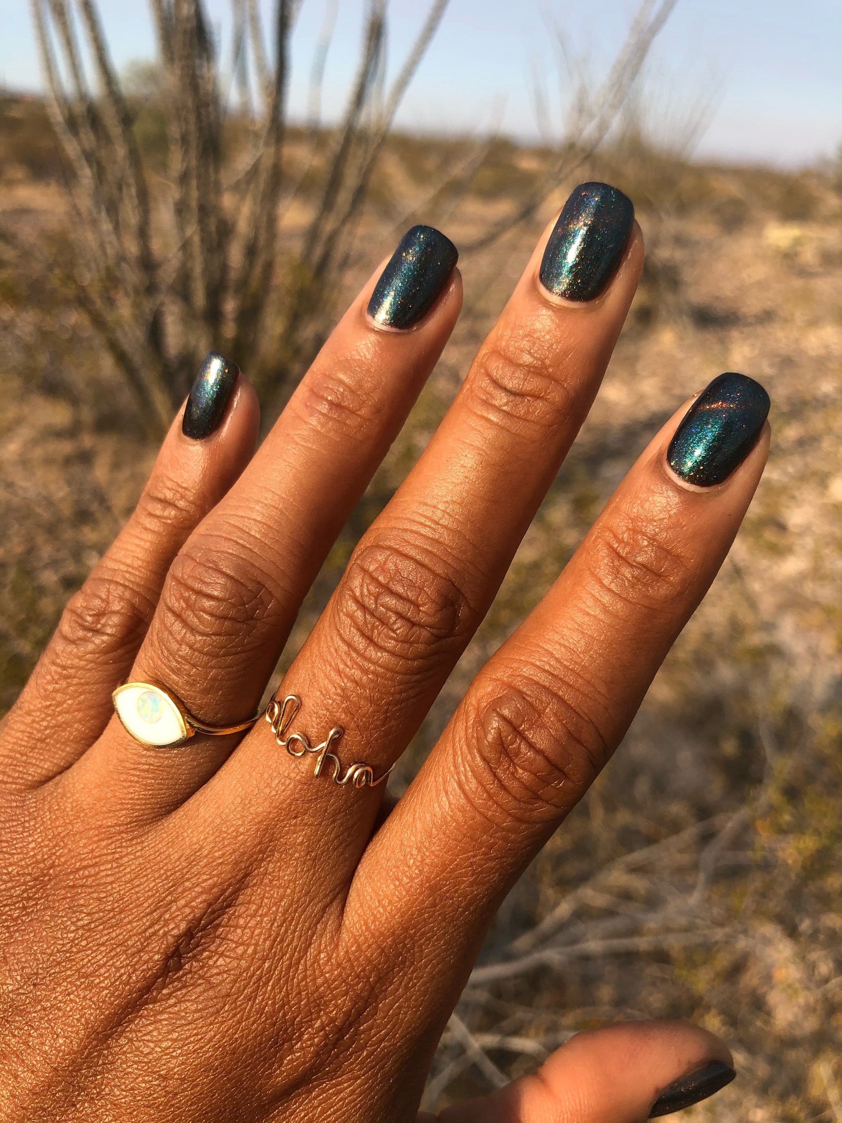 THE PULP OF STARDUST (magnetic) – Death Valley Nails