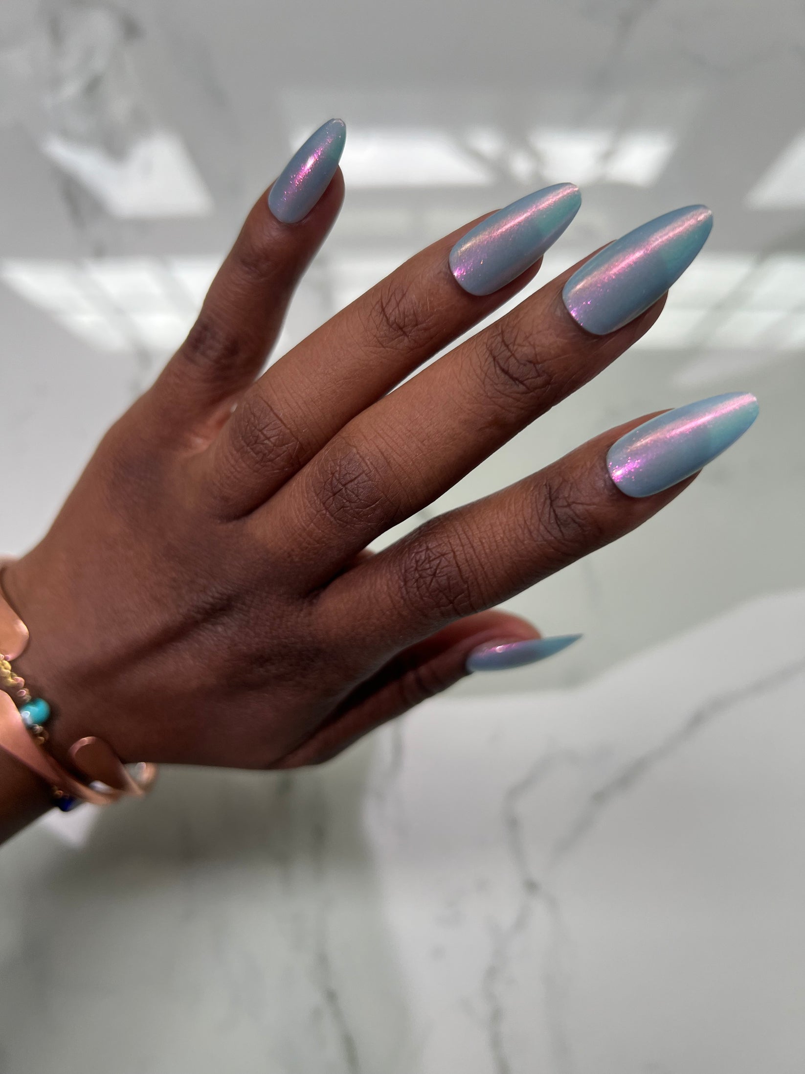 CHALK ON A SIDEWALK – Death Valley Nails