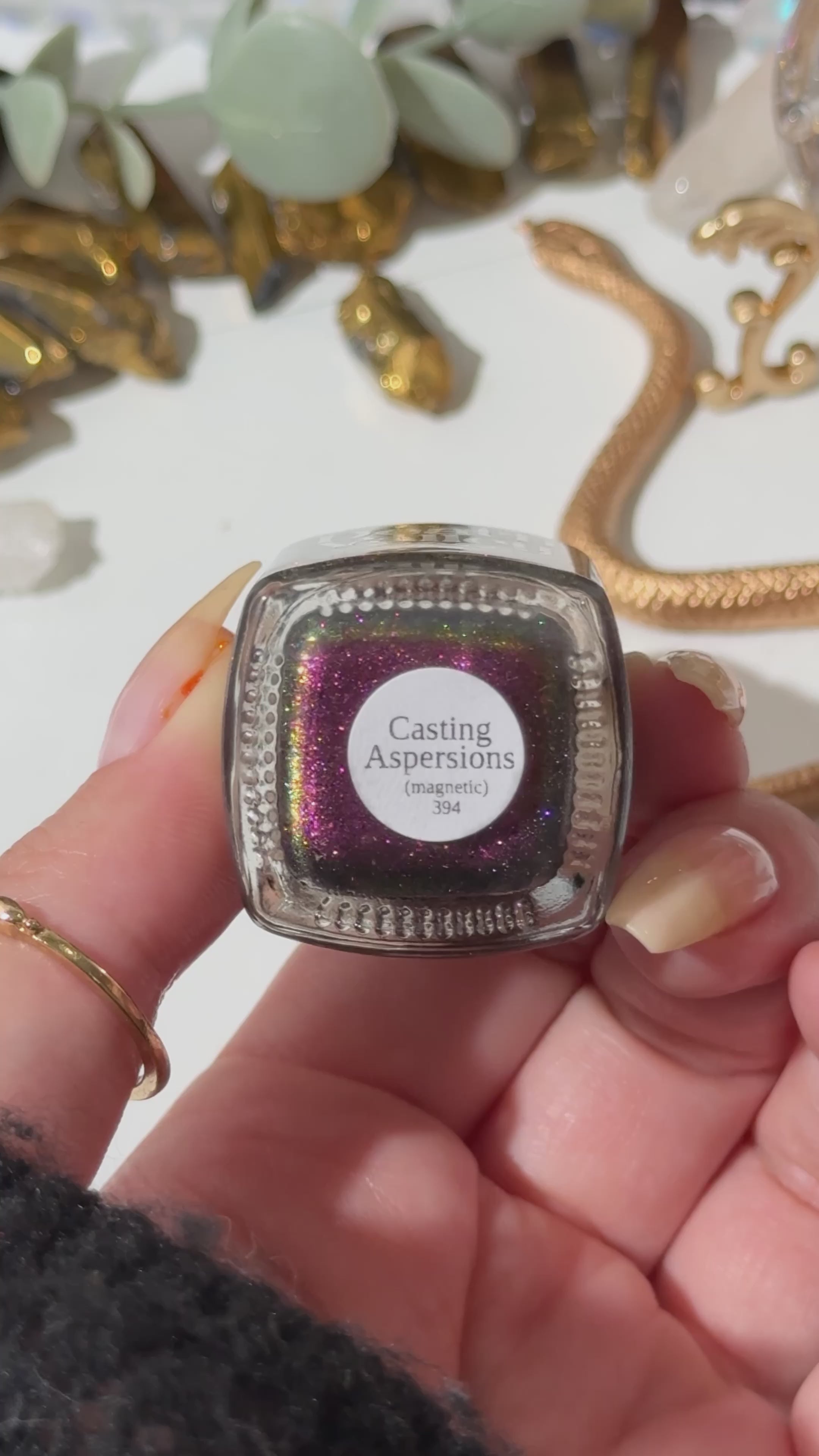 CASTING ASPERSIONS (magnetic) – Death Valley Nails